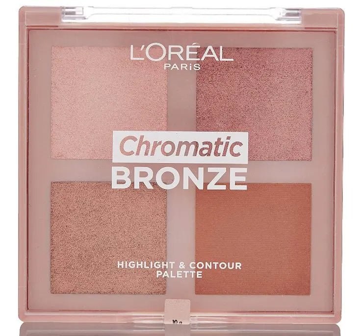 L'Oréal Chromatic Bronze Highlight & Contour Palette - Branded Beauty