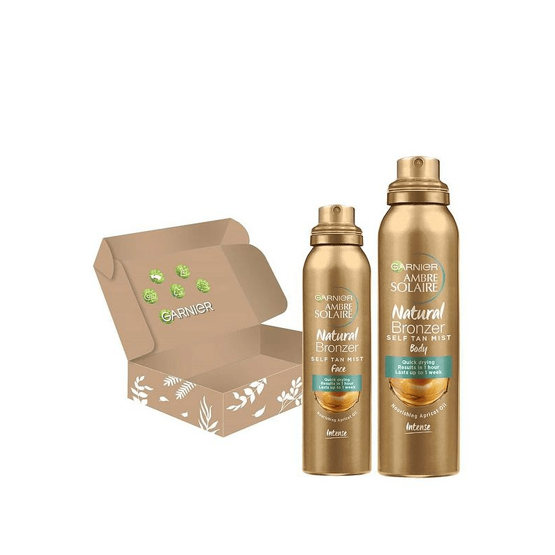 Ambre Solaire Face Tan Mist and Body Tan Mist - 2pcs - Branded Beauty