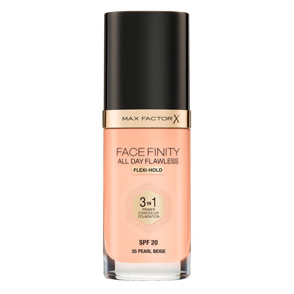 Max Factor Face Finity 3 In 1 All Day Flawless Foundation - 35 Pearl B ...