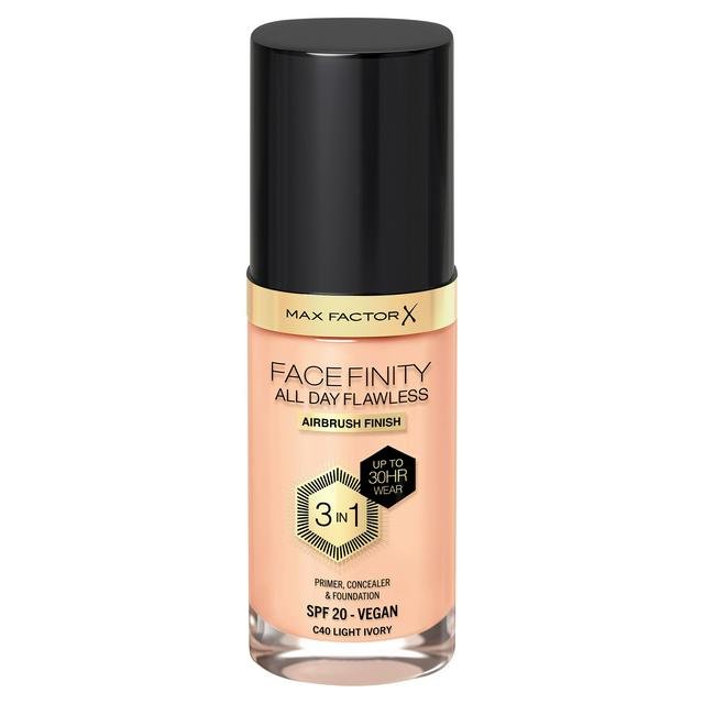 Max Factor Face Finity 3 In 1 All Day Flawless Foundation - 40 Light I ...