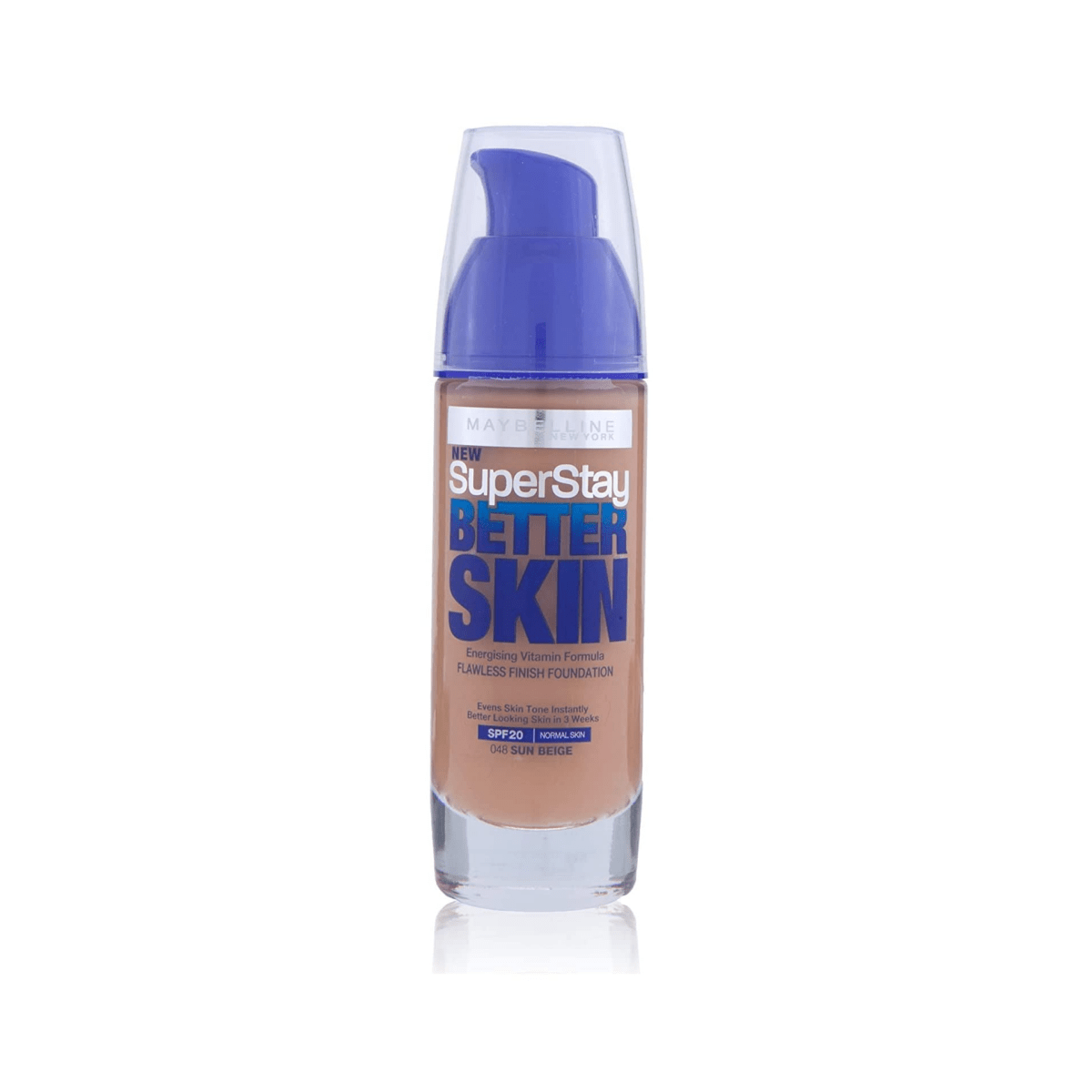 Maybelline Super Stay Better Skin Foundation - 48 Sun Beige – Branded ...